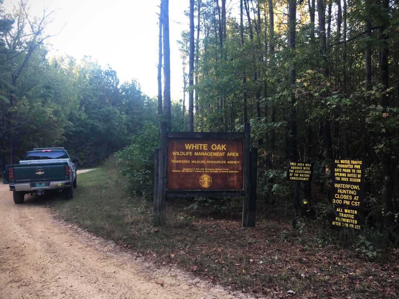 White Oak WMA | State of Tennessee, Wildlife Resources Agency